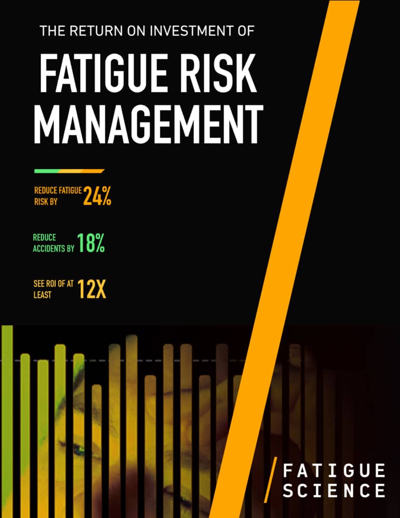 Fatigue Science: Reduce workplace fatigue risk in industry and transport