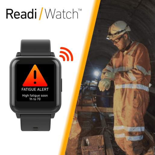 Fatigue Science - ReadiWatch - Wearable Fatigue Monitoring System